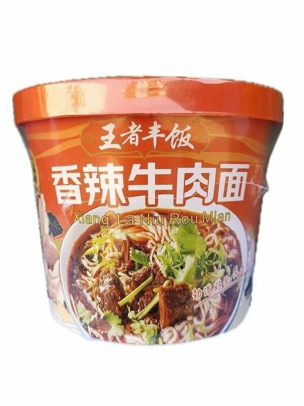 Лапша Wang Zhe Feng Fan с острой говядиной