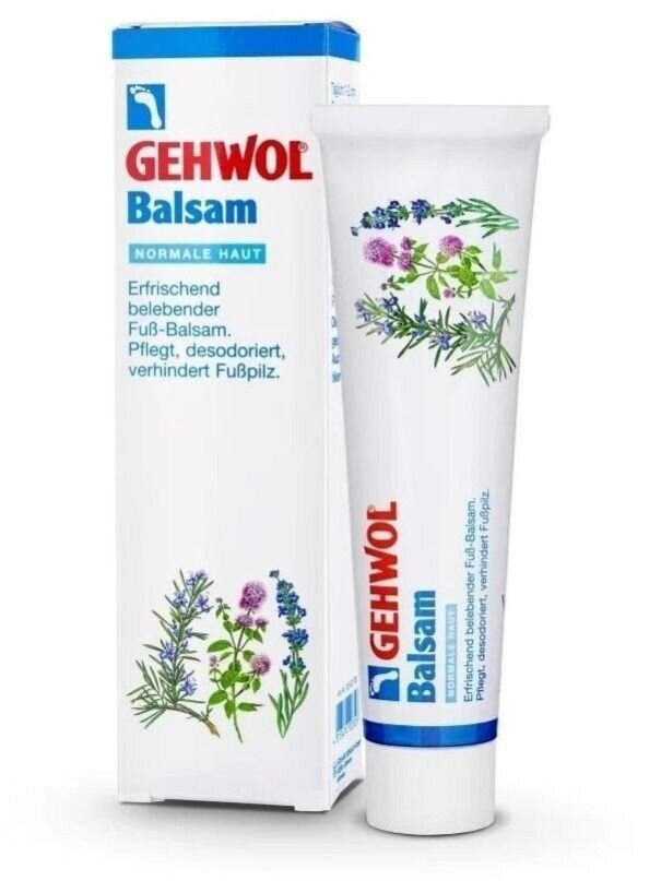 Крем для ног тонизирующий Normale Haut GEHWOL жожоба для нормальный кожи , 125 мл