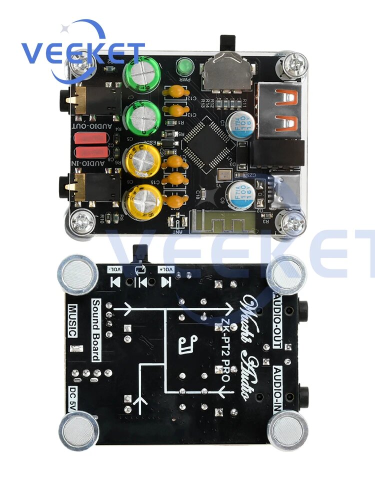 Diymore ZK-PT2-RPO USB-флешка Bluetooth 5.1 для аудио