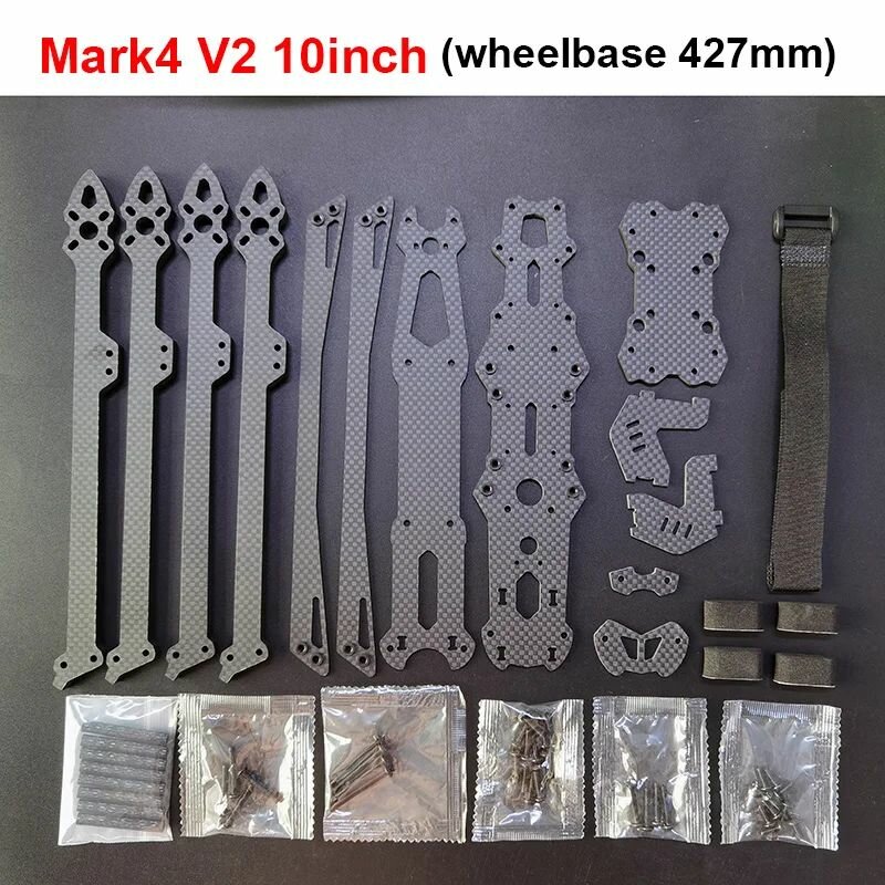 Углеродное волокно Mark 4 V2 Mark 4, рама 7/8/9/10 дюймов-.-3-33