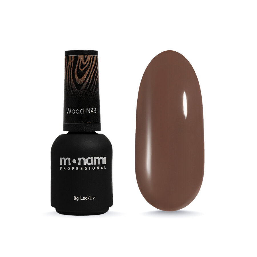 Гель-лак Monami Professional Wood №3, 8 г