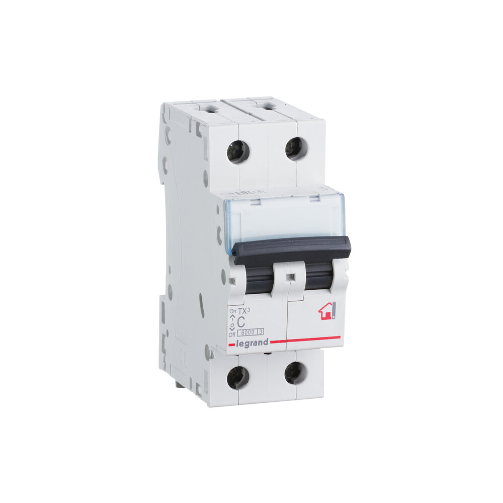 Legrand TX3 Автоматический выключатель 2P 50A (С) 6000, 404047