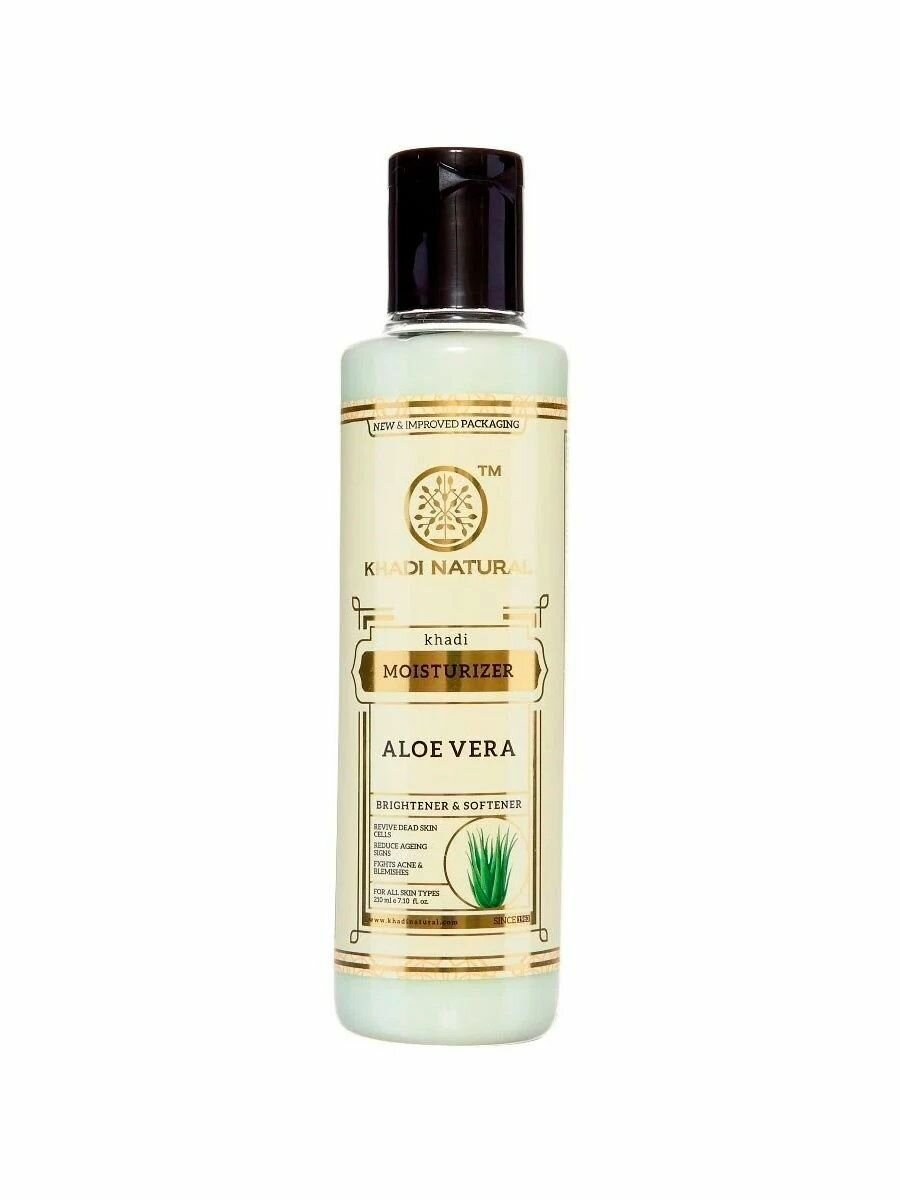 Крем Лосьон для тела Алоэ Вера Кхади Натурал / Aloevera Herbal Moisturizer Khadi Natural , 210 мл.