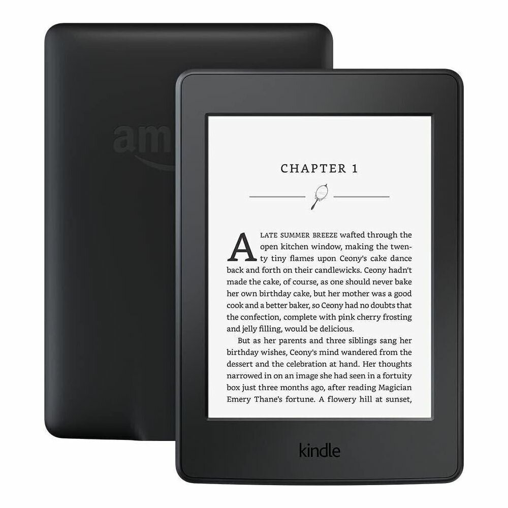 Электронная книга Kindle Paperwhite 3 (7-го поколения), подсветка, русский, 4 ГБ