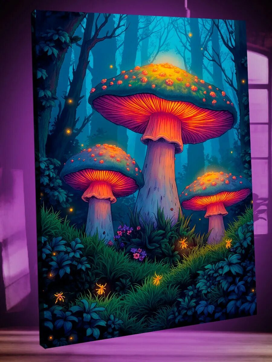 Интерьерная картина Грибы