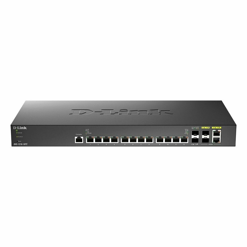 D-Link DXS-1210-16TC-B1A PROJ Настраиваемый коммутатор