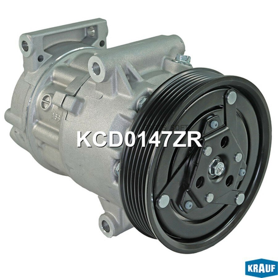 Компрессор кондиционера Nissan Qashqai(J10) 1.5D 07>, Renault Megane II 1.4-1.9D 03> от официального дистрибьютора, KRAUF, артикул KCD0147ZR