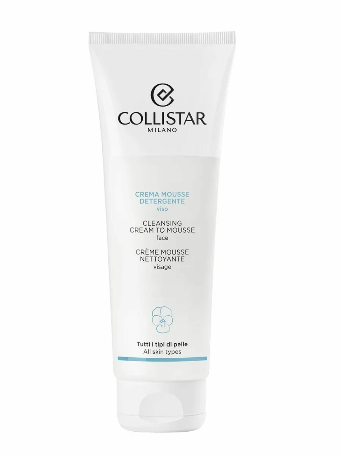 Очищающий крем-мусс для лица Collistar "Cleansing Cream to Mousse" 125 мл