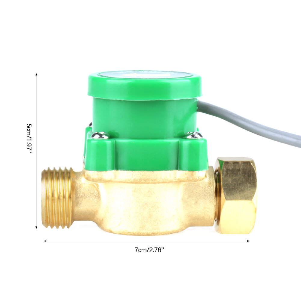 Stable Performance Pump Flow Switch G1/2"-1/2" Thread AC220V 0.5A Sensor Switch, for Home — фото 1