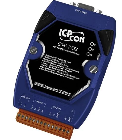Преобразователь ICP DAS GW-7552-B CR