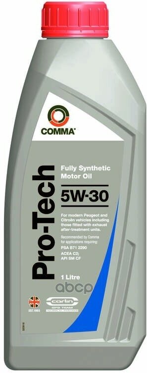 COMMA Масло моторное синтетическое PRO-TECH 5W-30, 1л