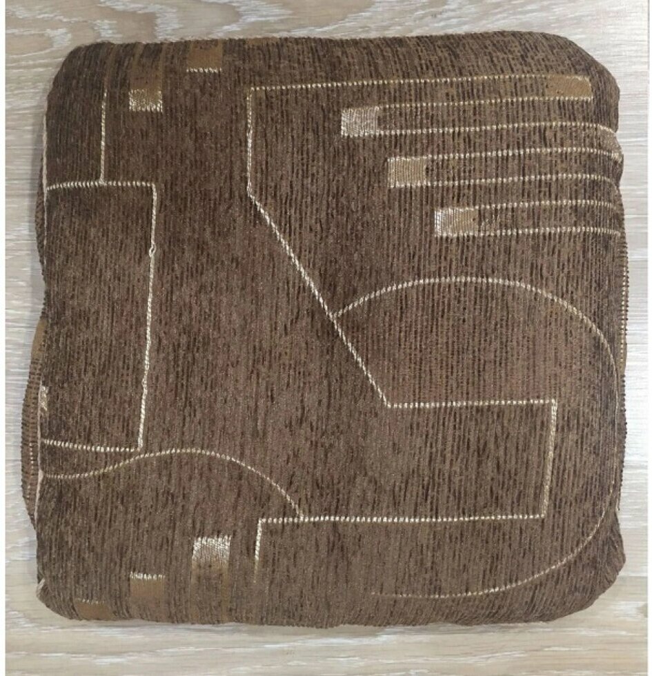 Подушка сидушка Лика на табурет из лузги гречихи, съемный чехол, гобелен №2