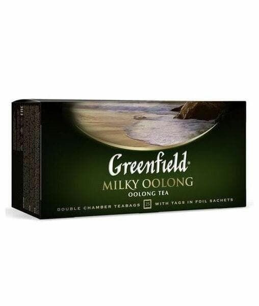 Greenfield Чай улун Milky Oolong, 25 пакетиков по 2 г