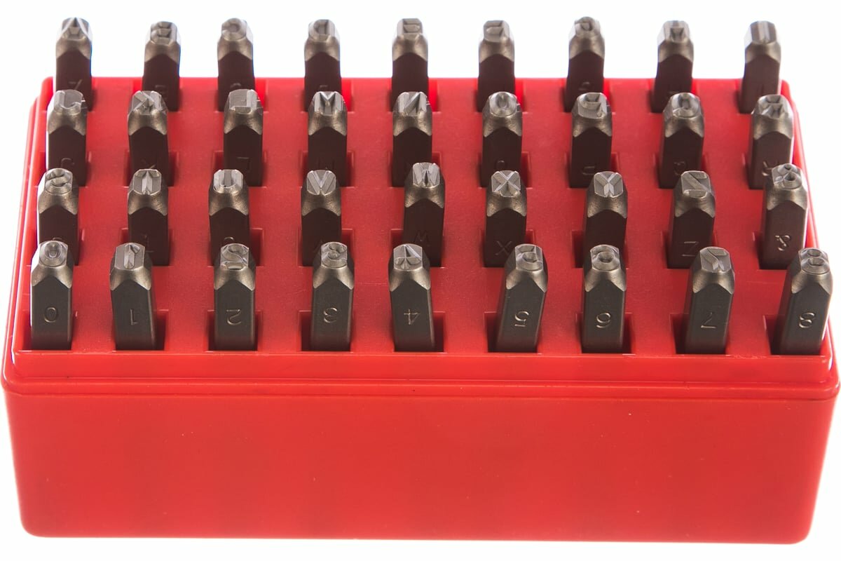 Hans набор клейм букв и цифр 36 предметов 561501-364