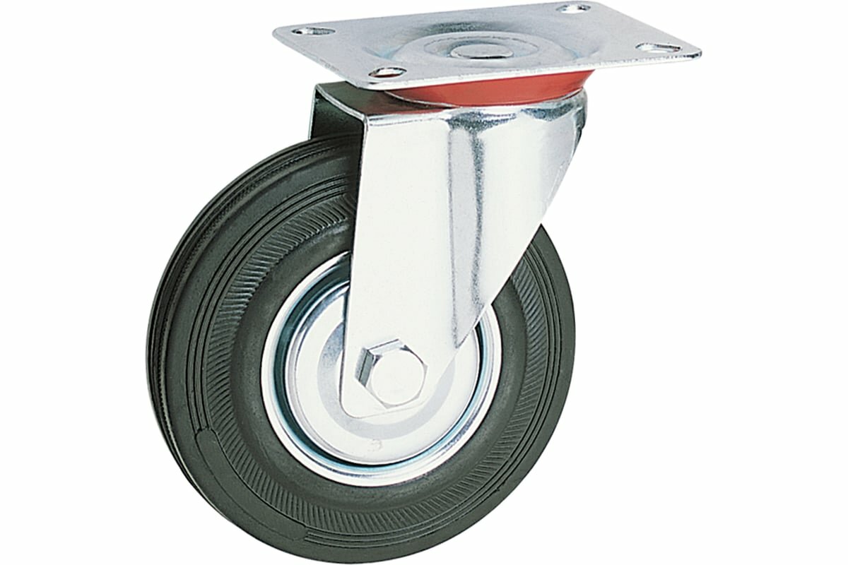 Колесо на поворотной основе Стелла 4001-125 125 мм 100 кг
