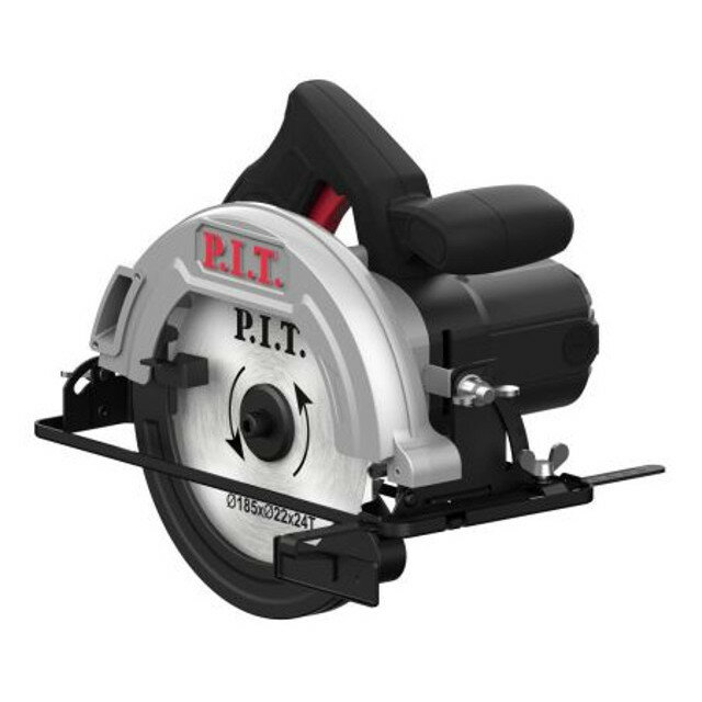 Пила циркулярная P.I.T. PKS185-C4 185мм 1200Вт