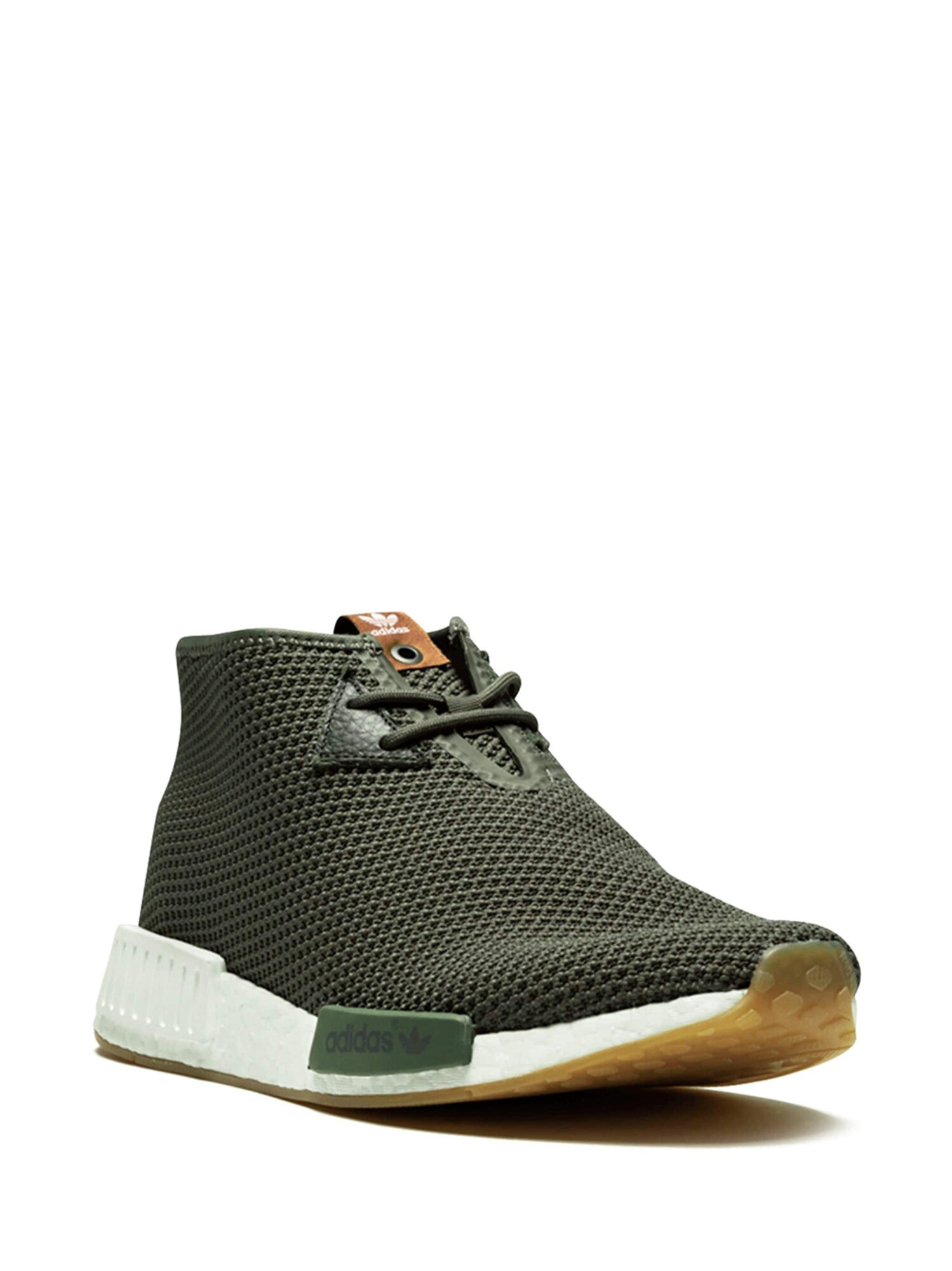 Кроссовки adidas NMD_C1 END, размер 6.5 US, зеленый, — фото 1