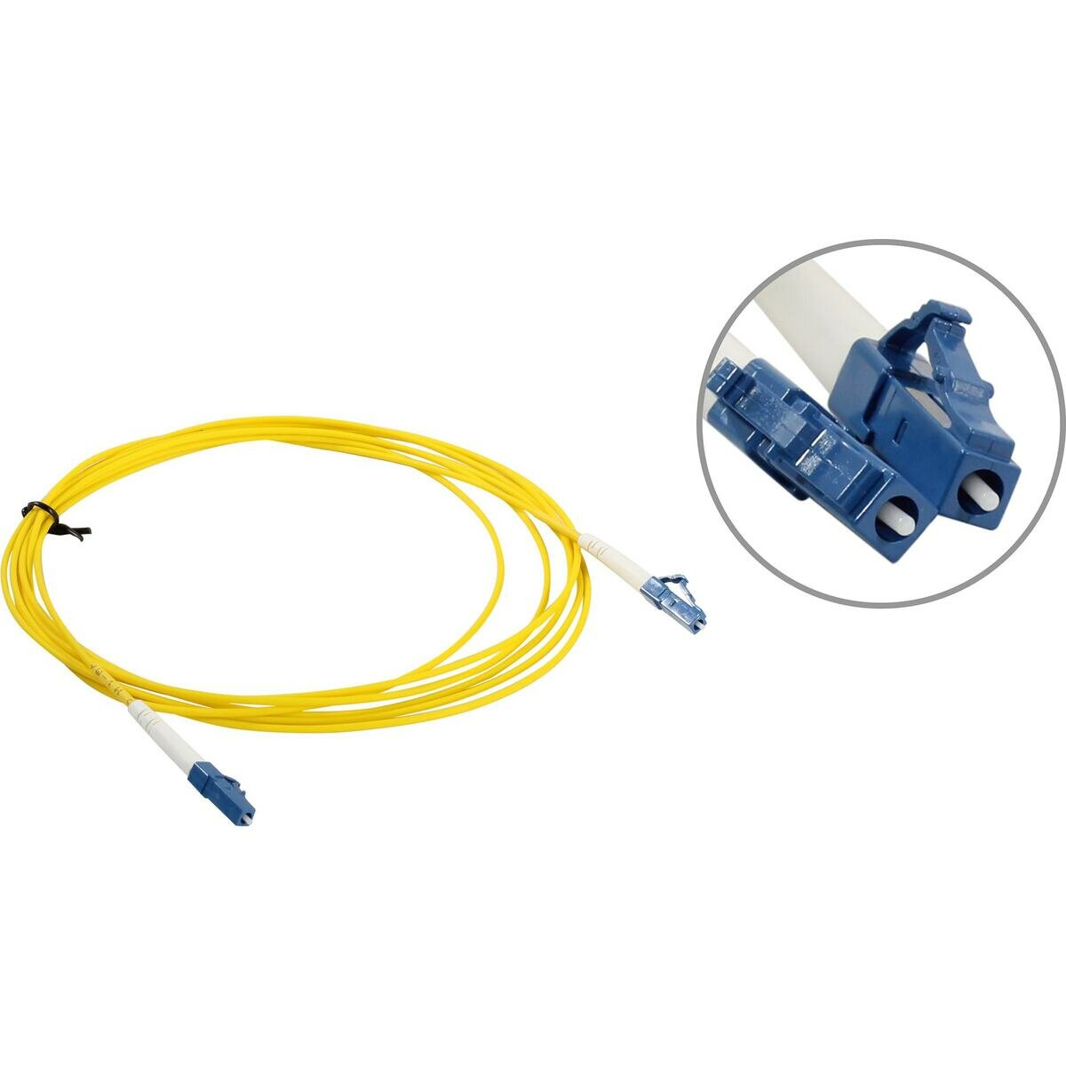 ExeGate FC-S-9-LC-LC-3M-LSZH Patch cord во, LC-LC, Simplex, LSZH, SM 9/125 3м EX295135RUS