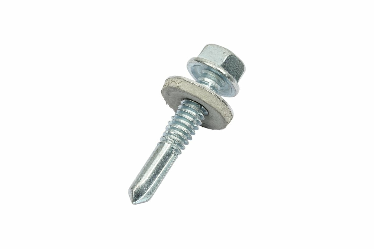 Креп-комп Саморез кровельный, с увеличенным сверлом PT-5 15мм, 6,3х32 К Средняя фасовка (150шт) скд6332кф