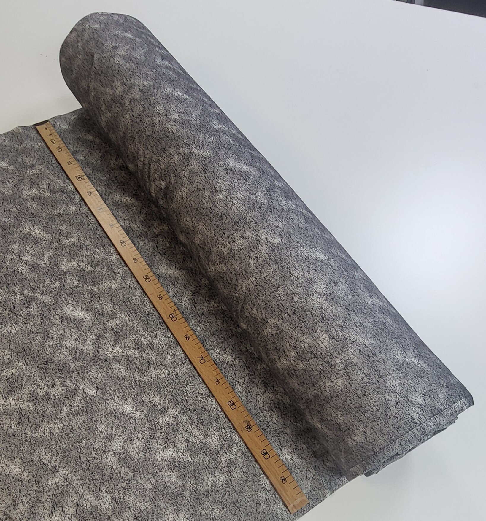 Футер 2х нитка, хлопок 100%, Турция, цвет серый, плотность 260г.