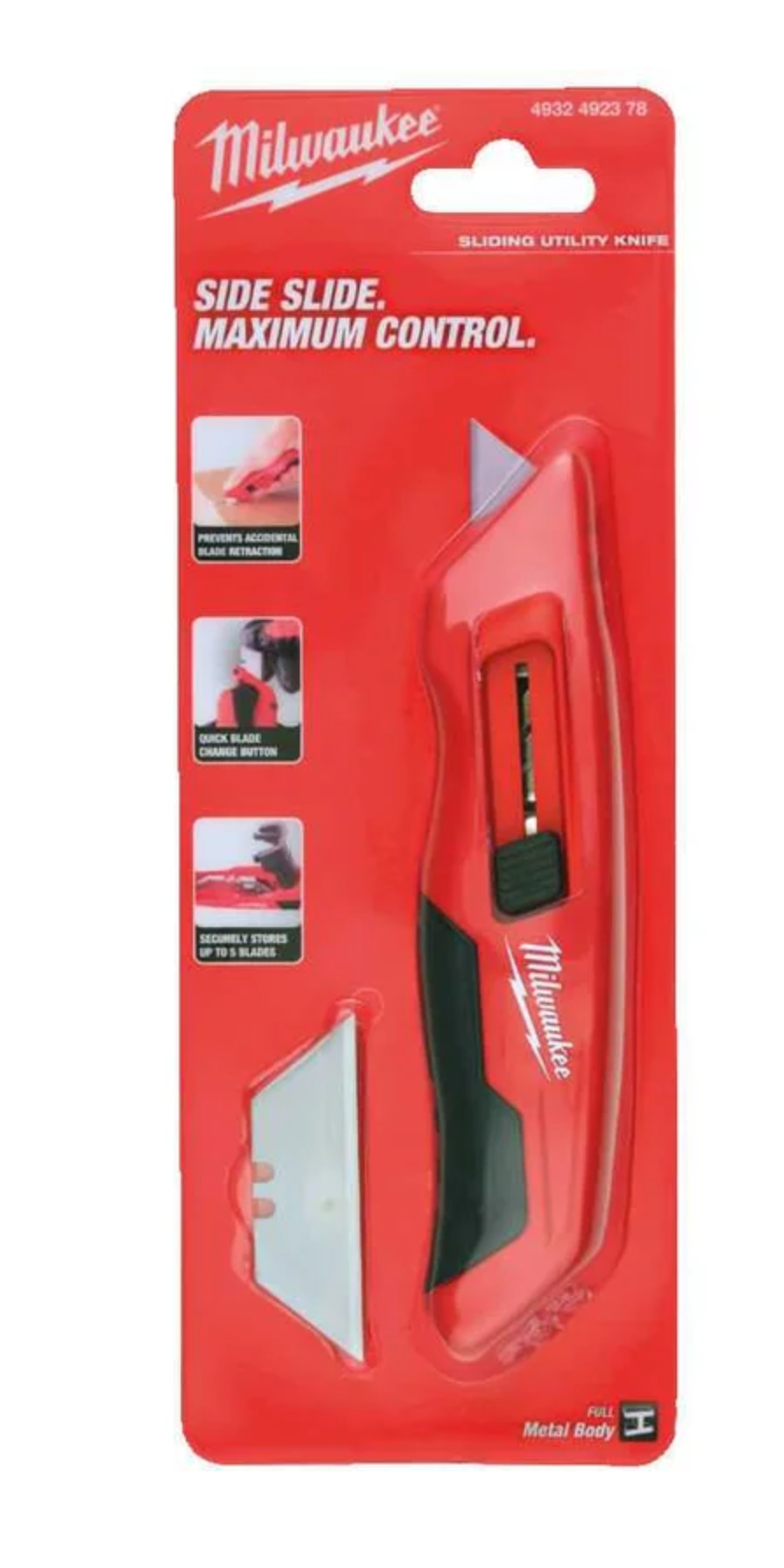 Нож Milwaukee выдвижной многофункциональный, 4932492378