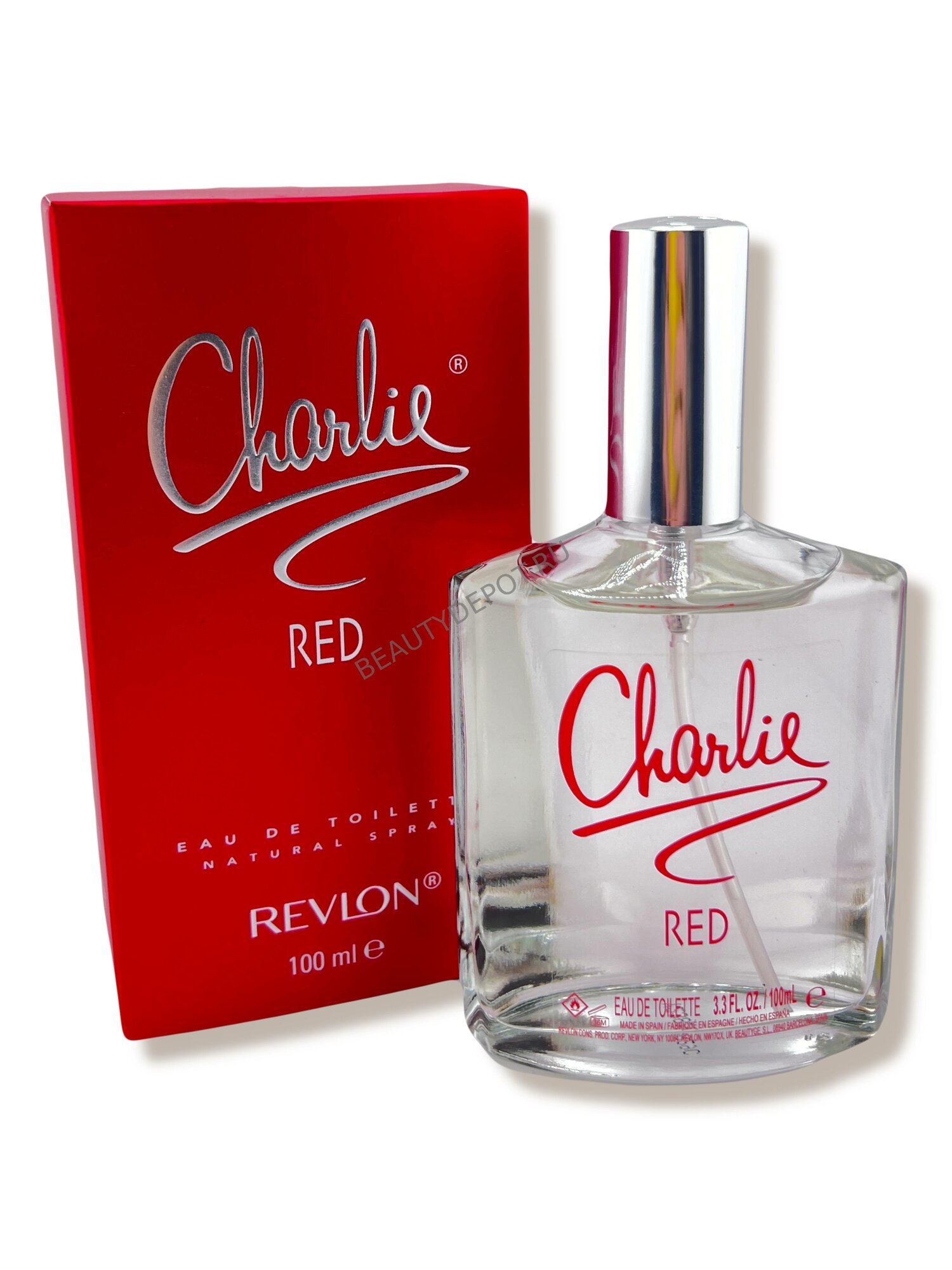 Туалетная вода Женский Revlon Charlie Red 100мл