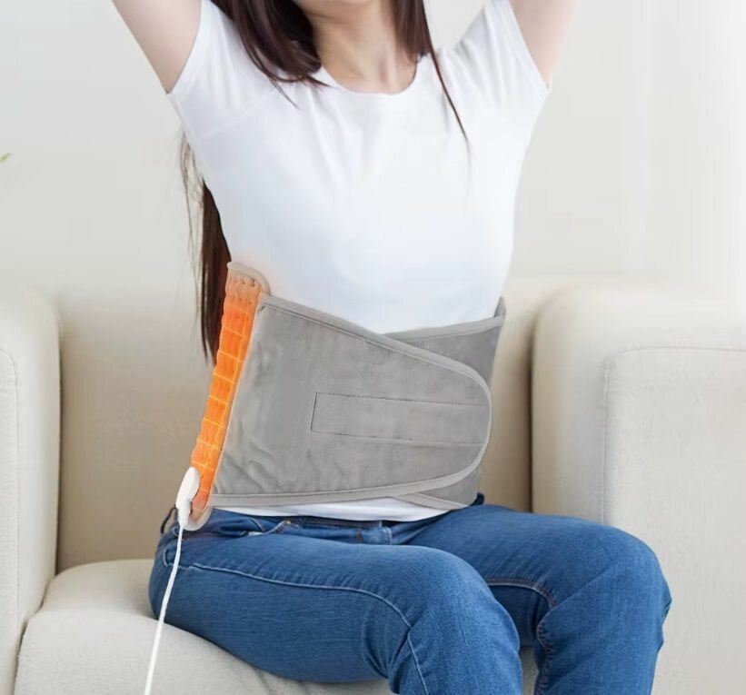 Согревающий пояс для спины, поясницы, работа от сети
