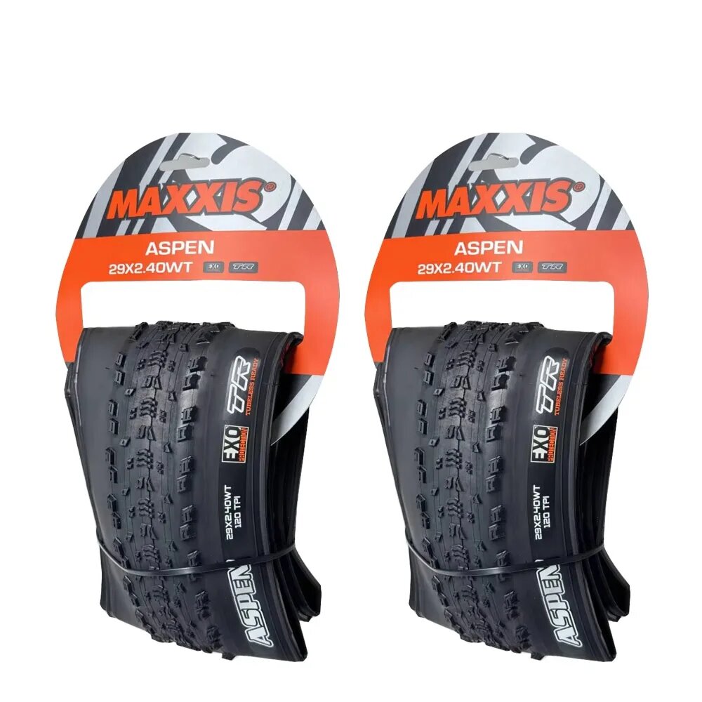 MAXXIS Aspen 29-дюймовые горные бескамерные шины EXO TR 29X2.25 29X2.4 2pc 29X2.25