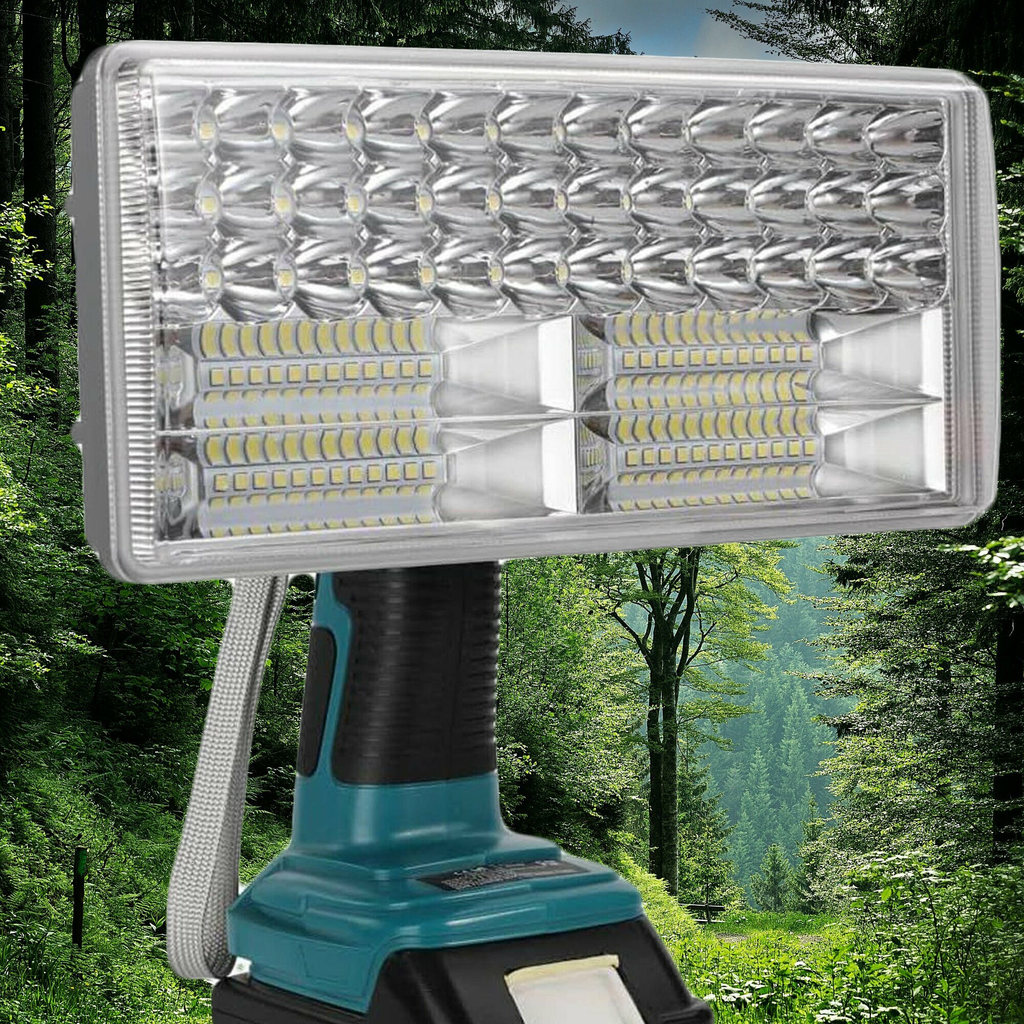 Вертикальный фонарь MT40W, совместимый с аккумулятором Makita Makita 14,4 В-20 В