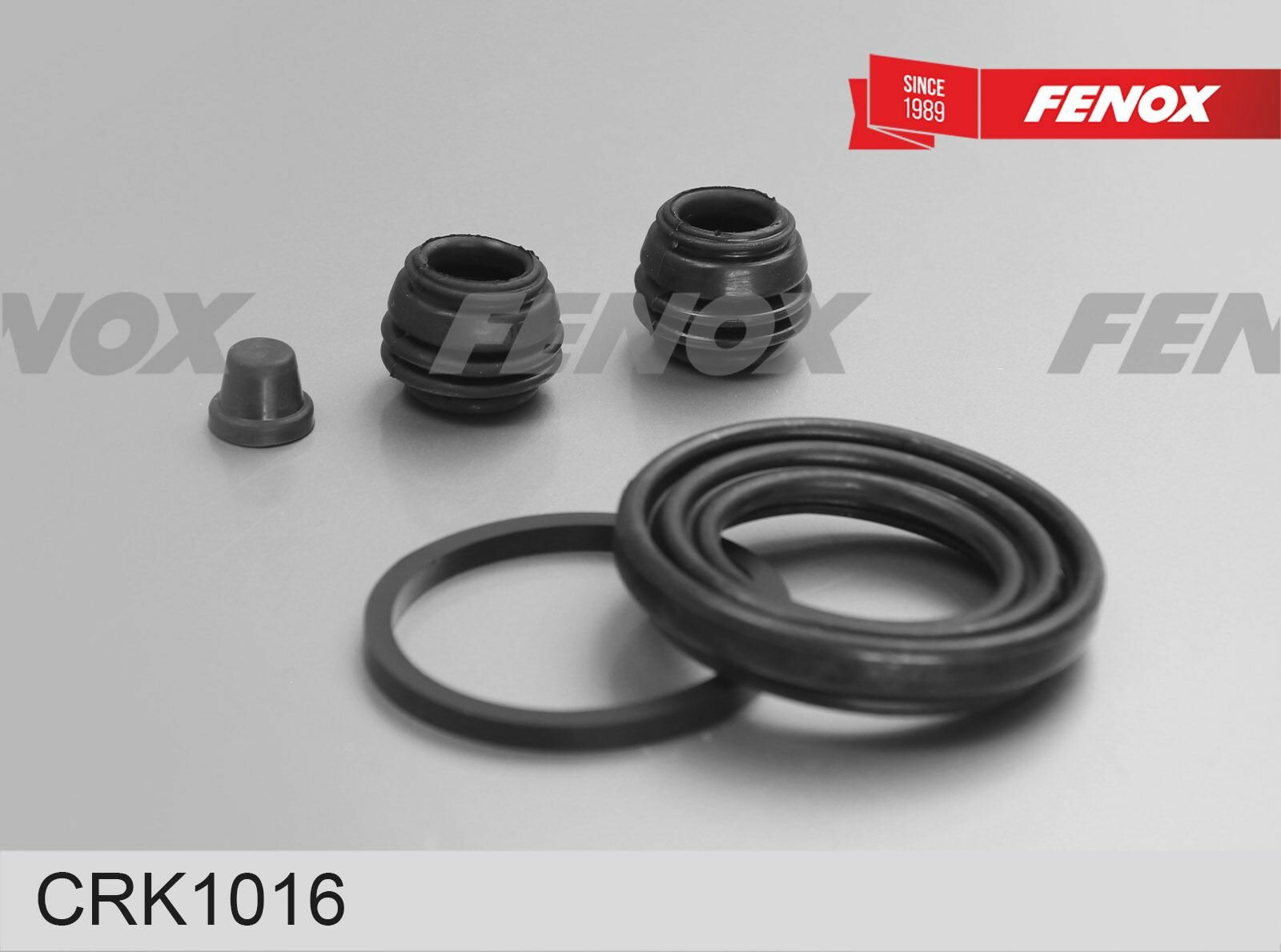 Ремкомплект тормозного суппорта. Комплект пыльников суппорта, 38 Ford C-Max 07-10, Focus II 4-12, Ho, FENOX CRK1016