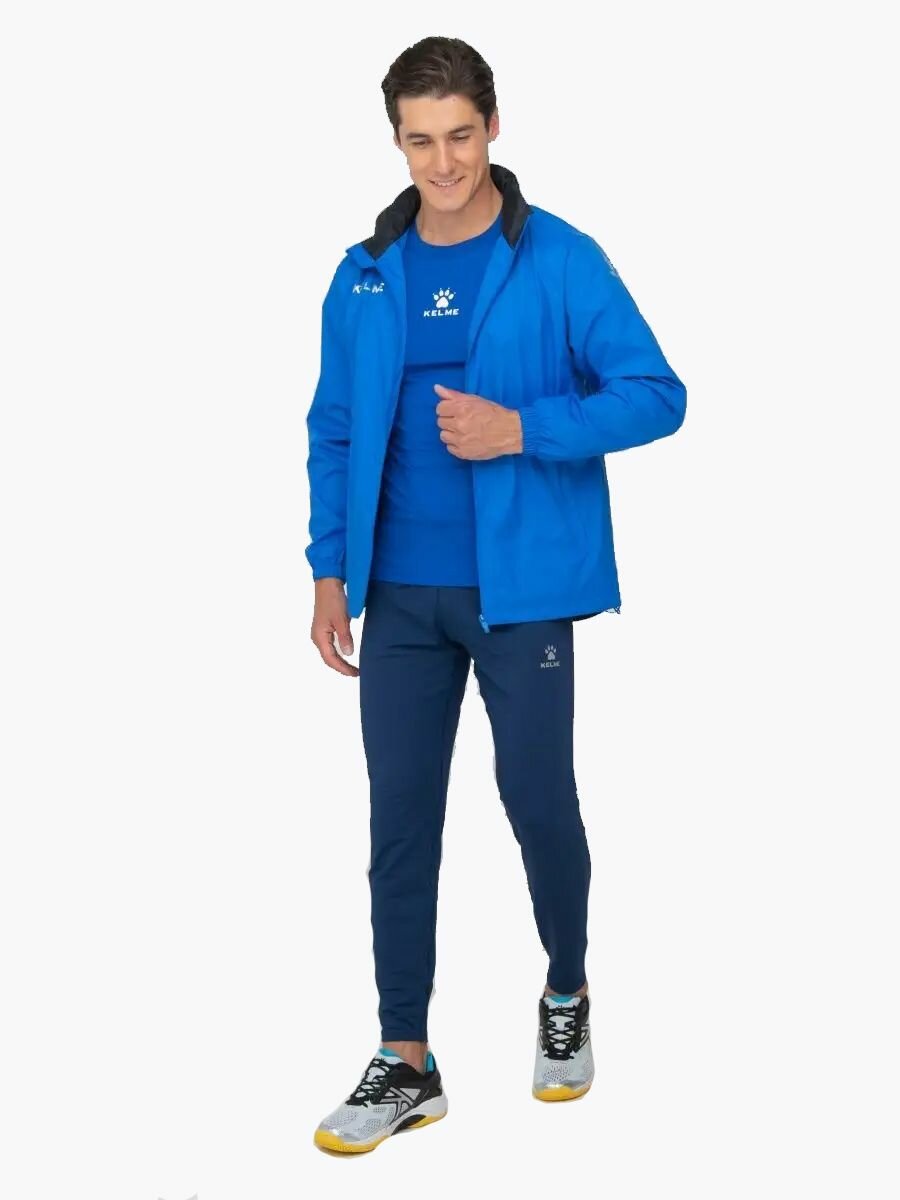 Ветровка Kelme Базовая коллекция, размер 08-3XL, синий — фото 1