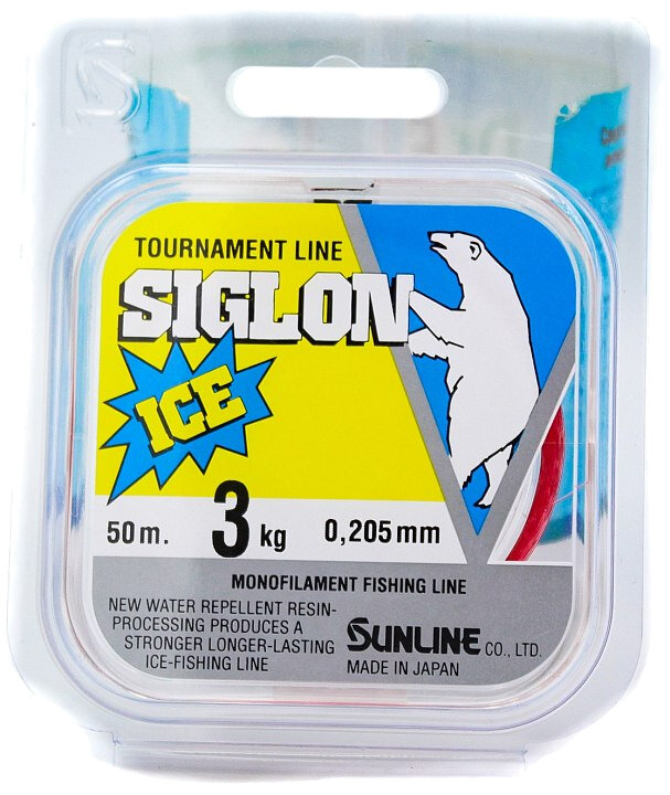 Sunline Siglon V айсфишинг леска красная 50 м 0,205 мм тест 1,5 lb для ледовой рыбалки
