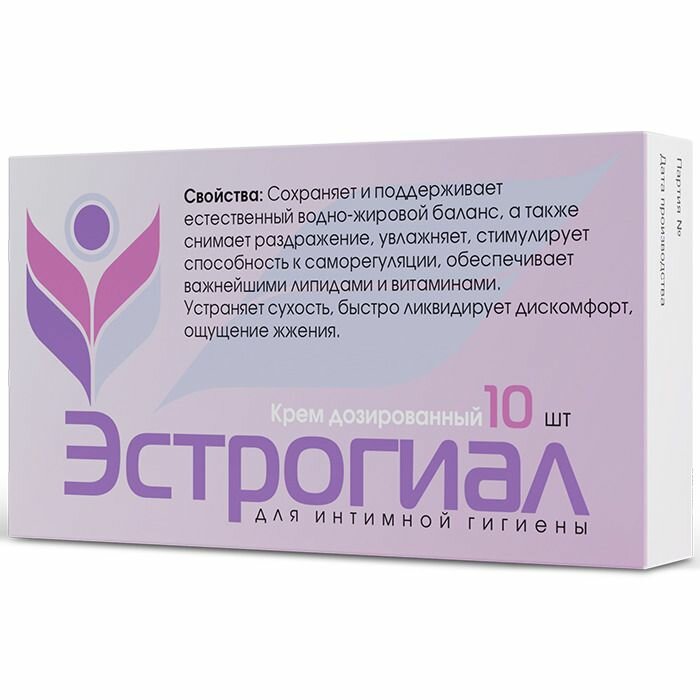 Эстрогиал Плюс крем для интимной гигиены дозированный N10 Альтфарм