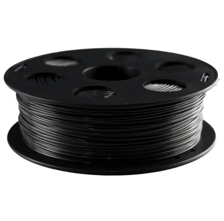 Катушка PLA-шелк пластика Bestfilament 1.75 мм 1кг, черная