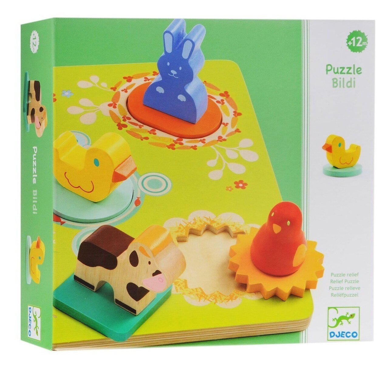 Пазл-вкладыш Djeco "Утка и друзья" (01030)