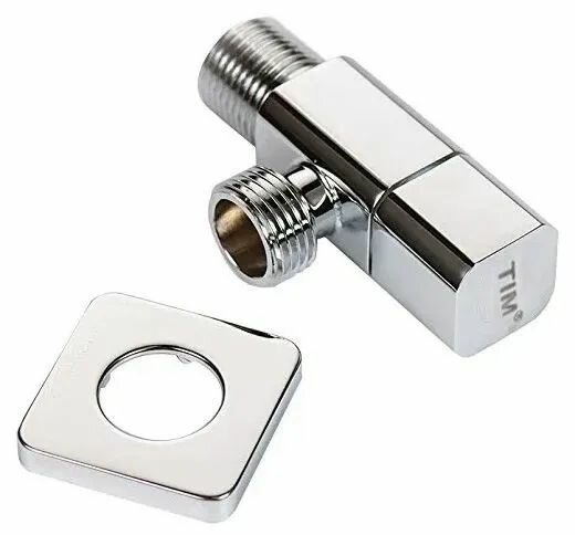 Угловой кран с отражателем 1/2 х 3/4 TIM BL5823