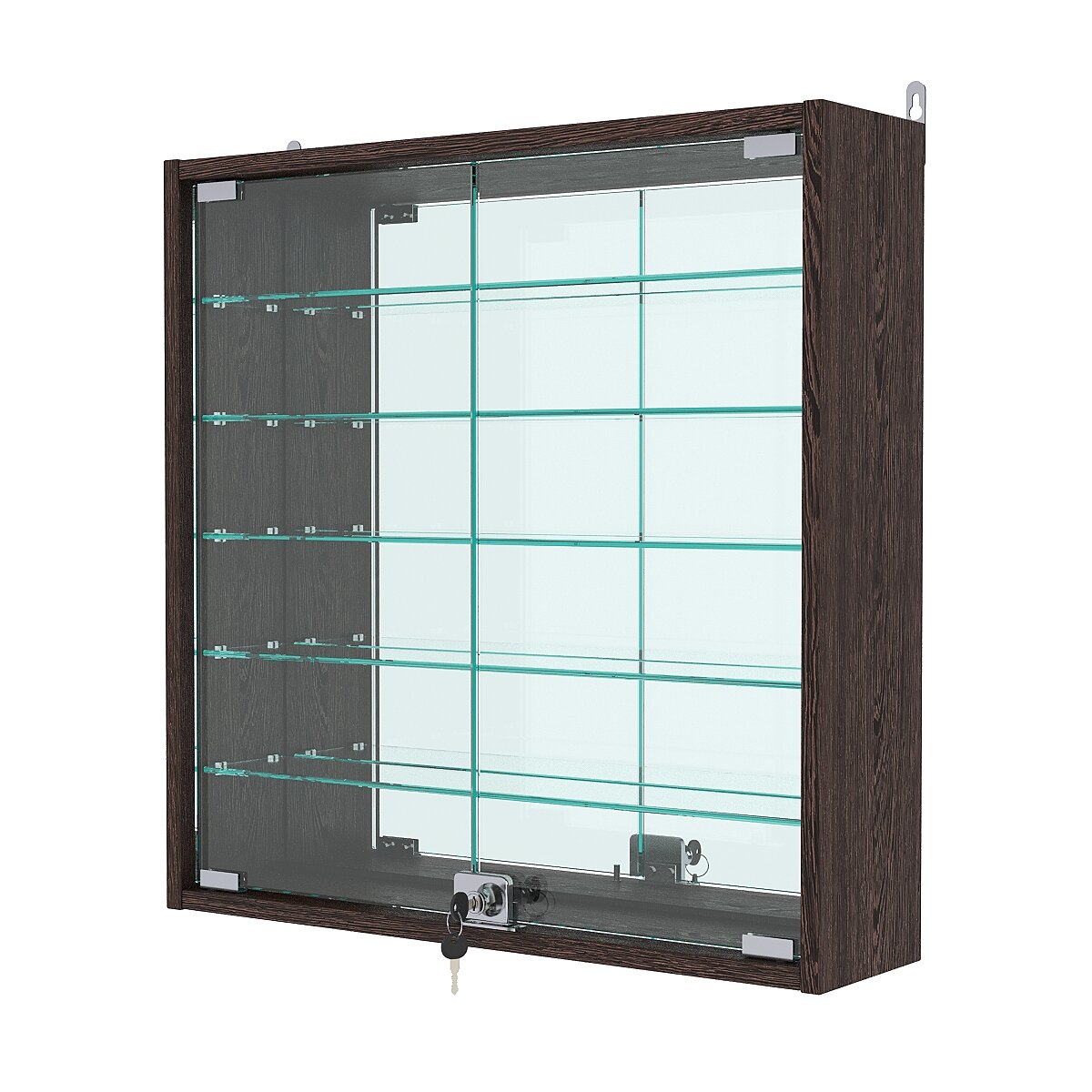 Витрина настенная №1-6А, Дуб Венге. Производитель товара - компания Westcom.