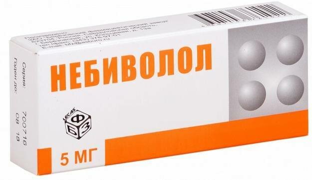 Небиволол, таблетки 5 мг, 30 шт.