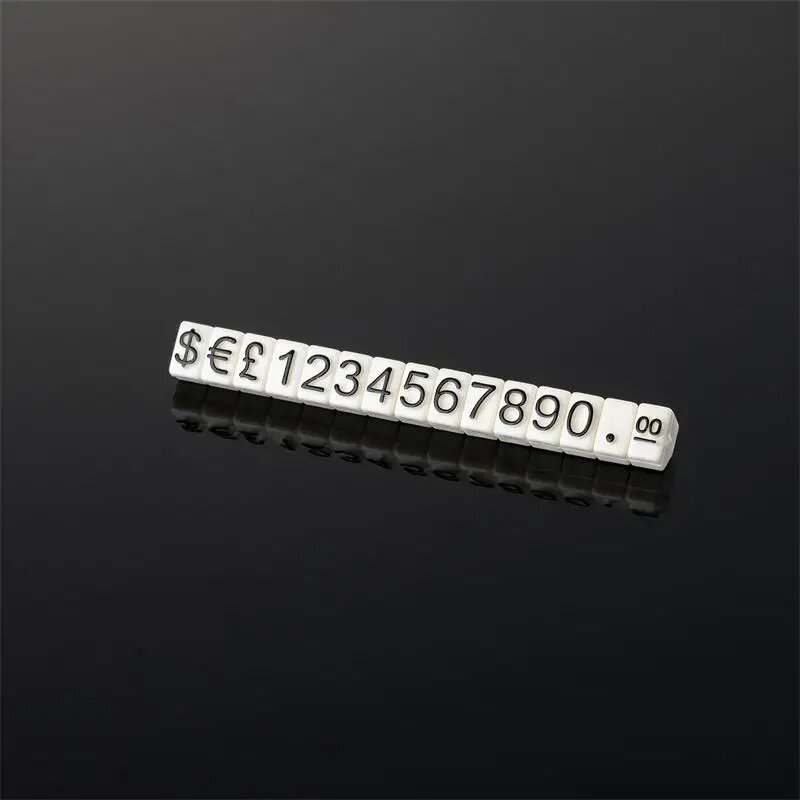 Цена кубики пластик 1 шт. black white