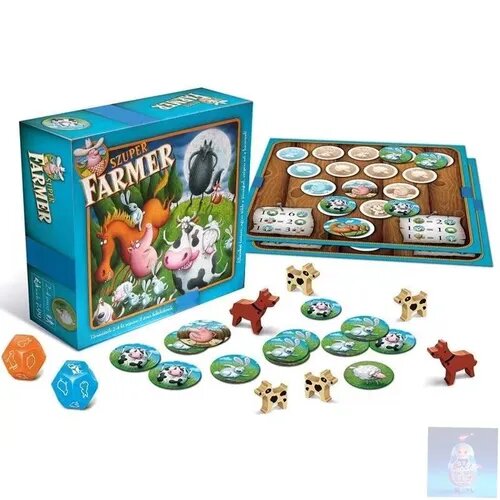 Польша GRNANA Настольная игра Суперфермер G польская настольная игра