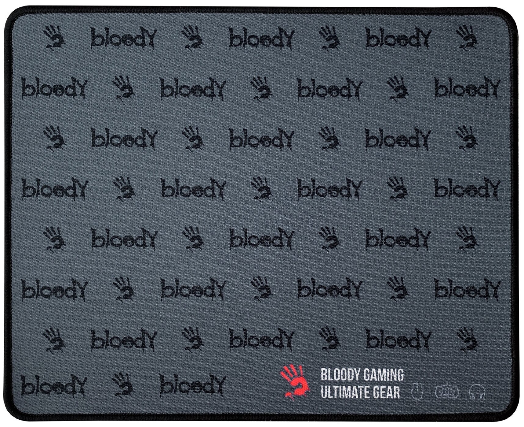 Коврик для мыши A4Tech Bloody BP-30M (M) Medium (M) черный, ткань
