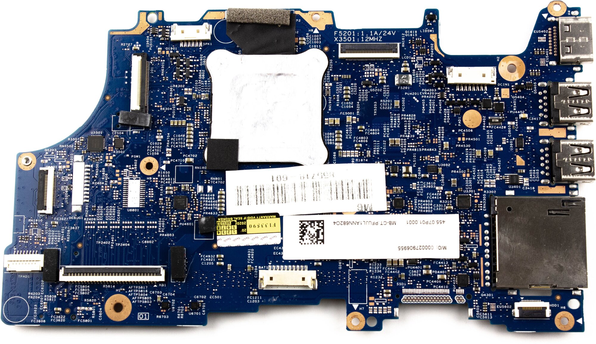 Материнская плата HP X360 11-U DDR3 UMA N3710 448.07P09.0011