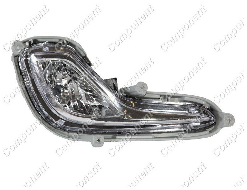 Фара противотуманная Hyundai Solaris 11- левая Component