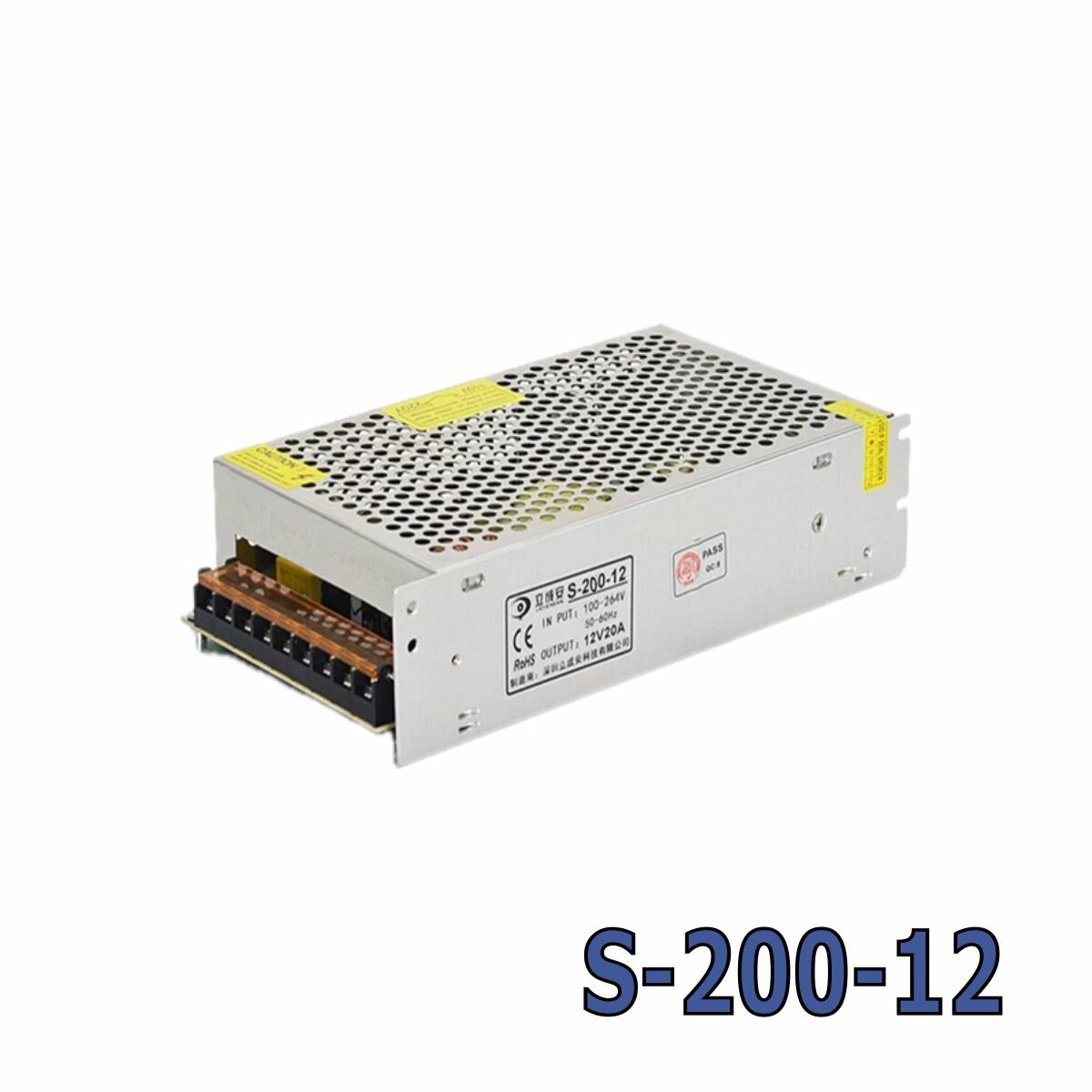 Импульсный источник блок питания S-200-12