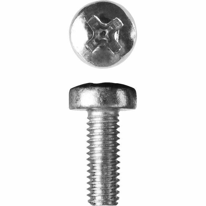 Винт DIN 7985, оцинкованный, ЗУБР М3 х 10 мм