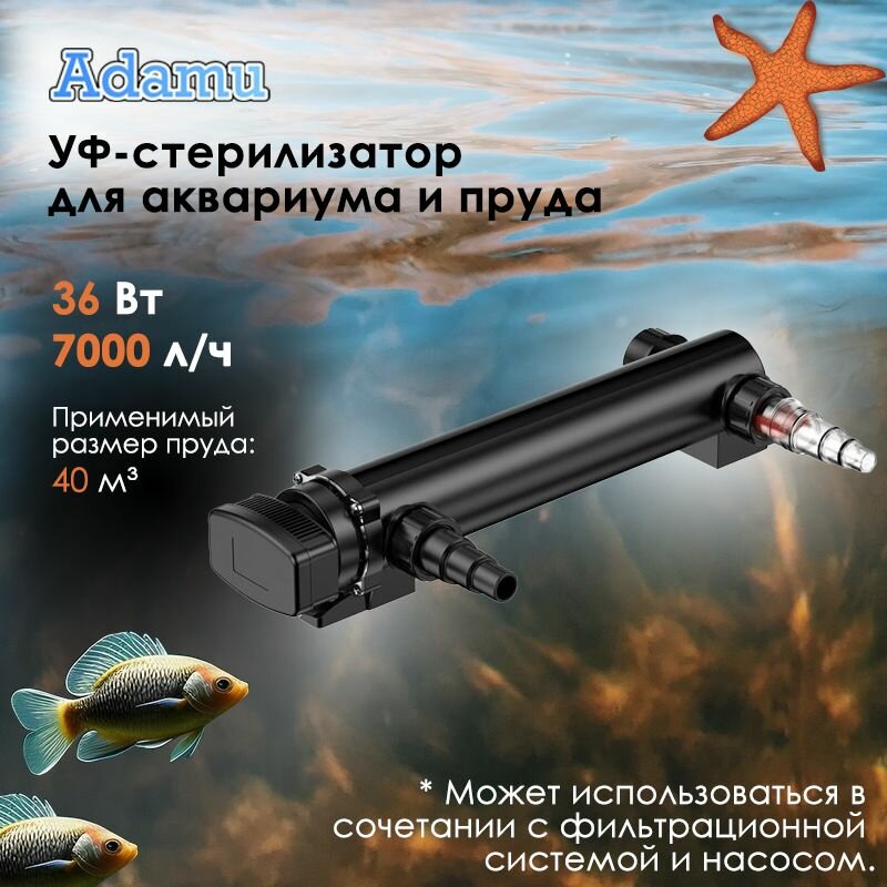 Ультрафиолетовая лампа для пруда