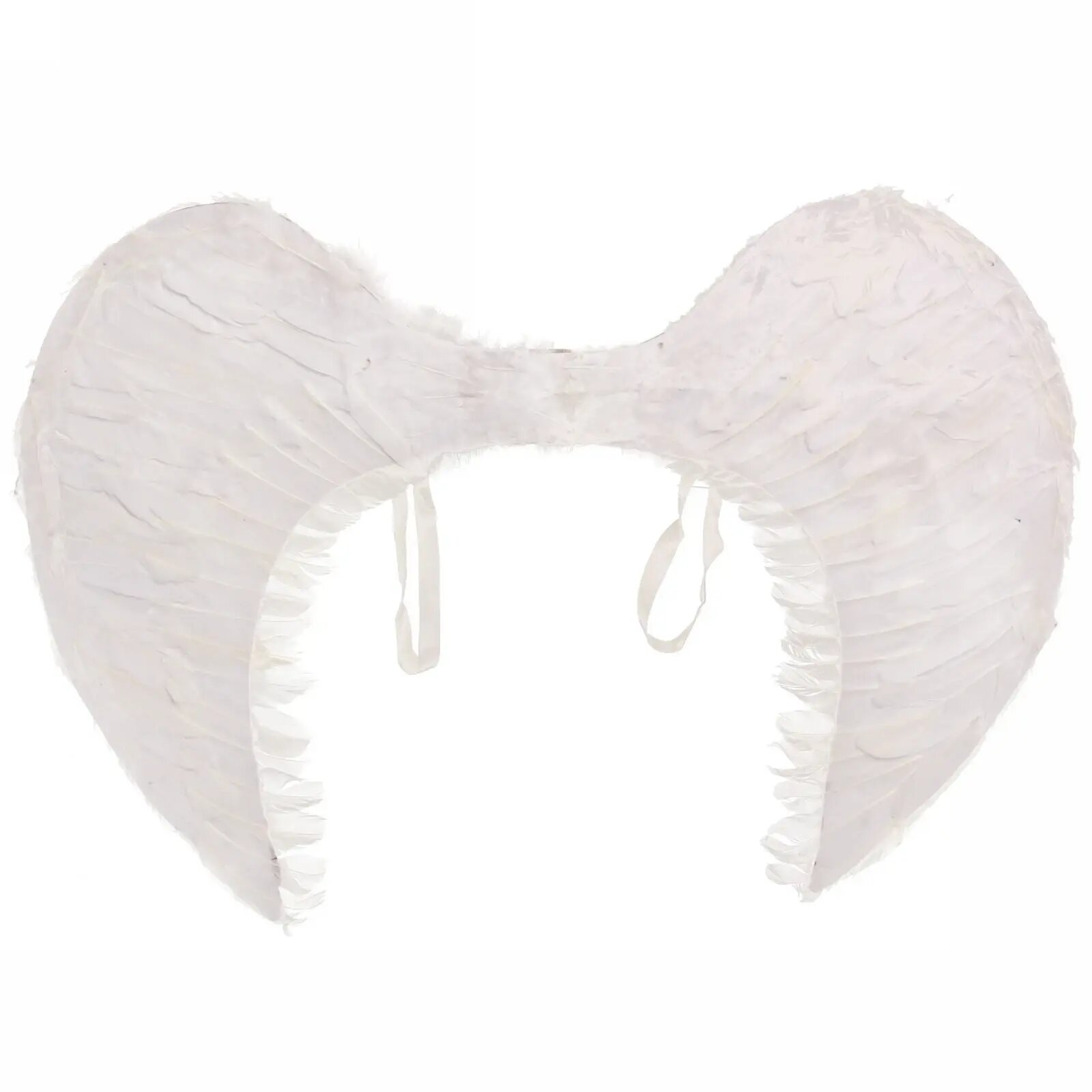 Карнавальный аксессуар «Крылья ангела» 80см, белые, легкие и пушистые