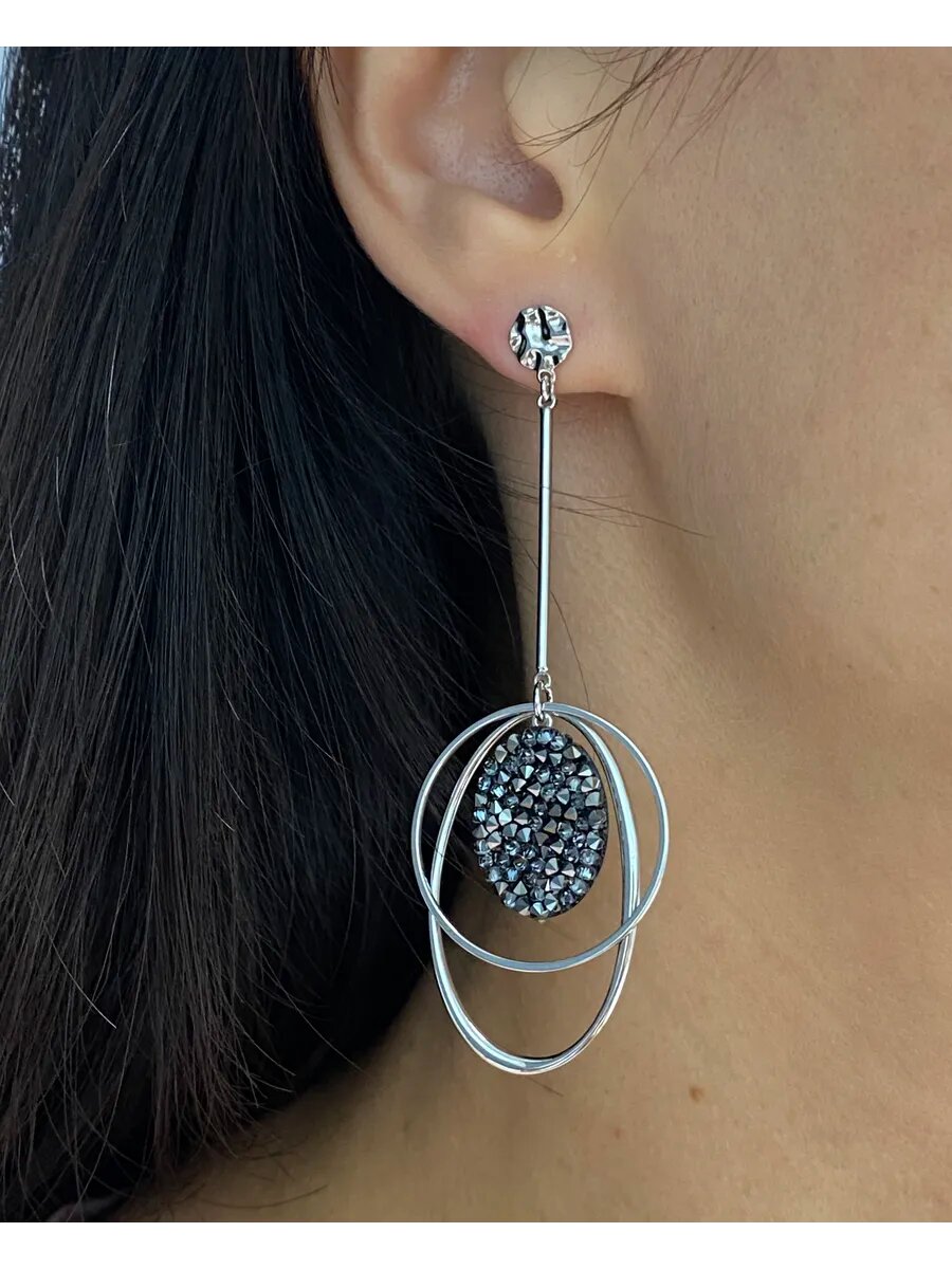 Серьги Amante crystal, кристалл