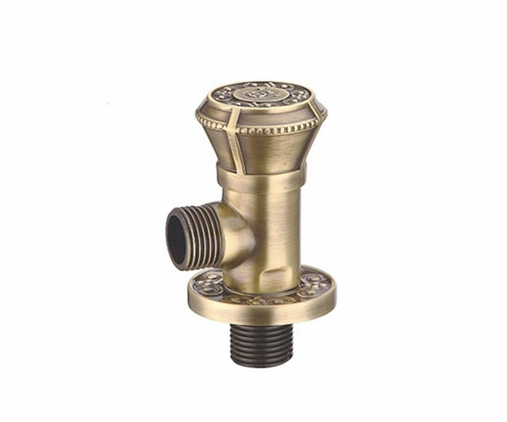 32626 Вентиль угловой 1/2" с отражателем, бронза (шт)