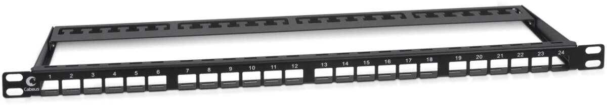 Патч-панель Cabeus (PLBHD-24-0,5U)